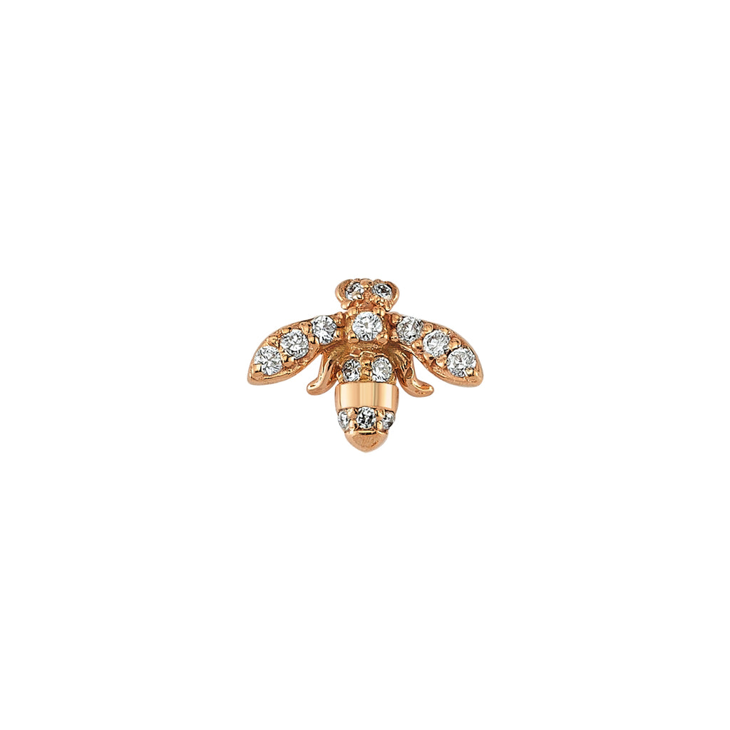 QUEEN BEE GOLD DIAMOND PIERCING – Bee Goddess